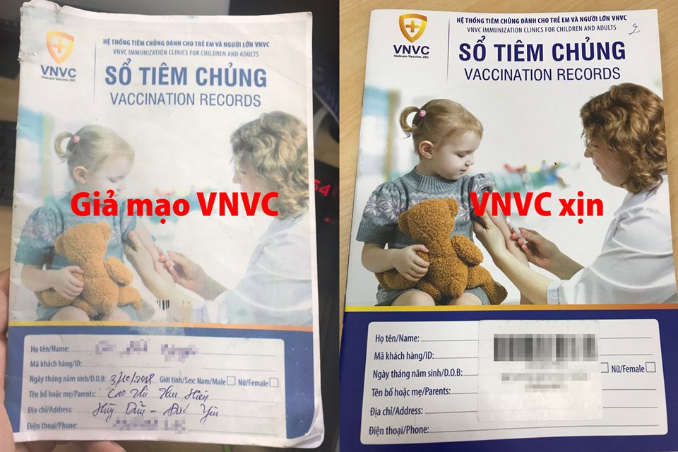 Cảnh báo tình trạng giả mạo thương hiệu trung tâm tiêm chủng VNVC