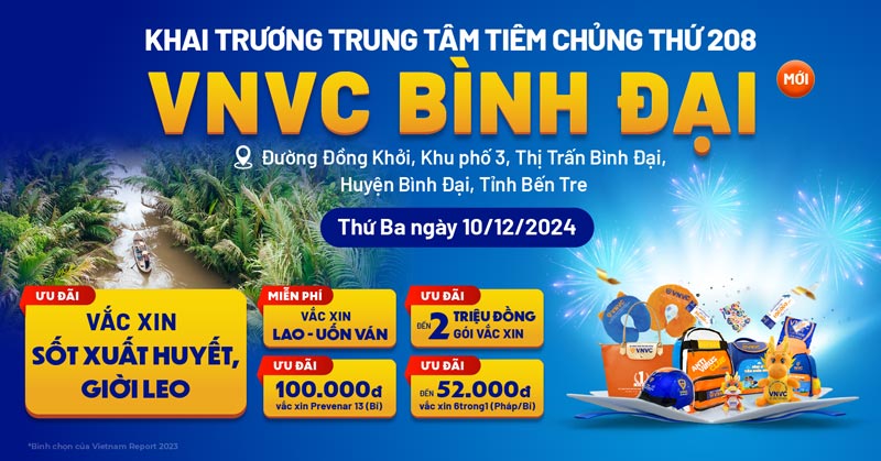 Khai trương VNVC Shop: Địa chỉ, số điện thoại, giờ làm việc