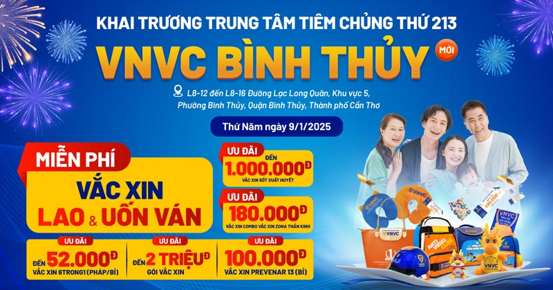 Khai trương VNVC Shop: Địa chỉ, số điện thoại, giờ làm việc